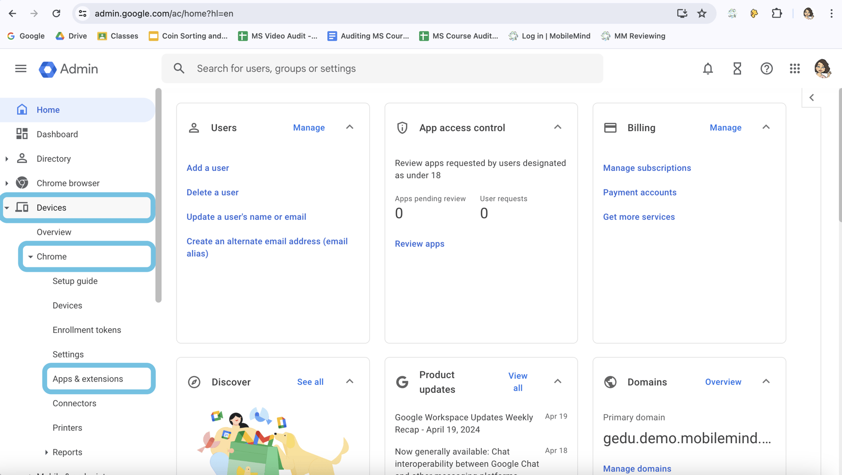 How do you force install the extension?